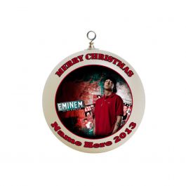 Personalized Eminem Christmas Ornament Custom Gift #1